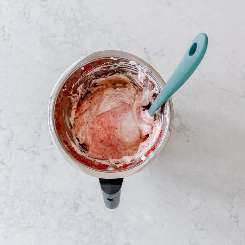 Thermomix Strawberry Ice Cream - Thermo Diva