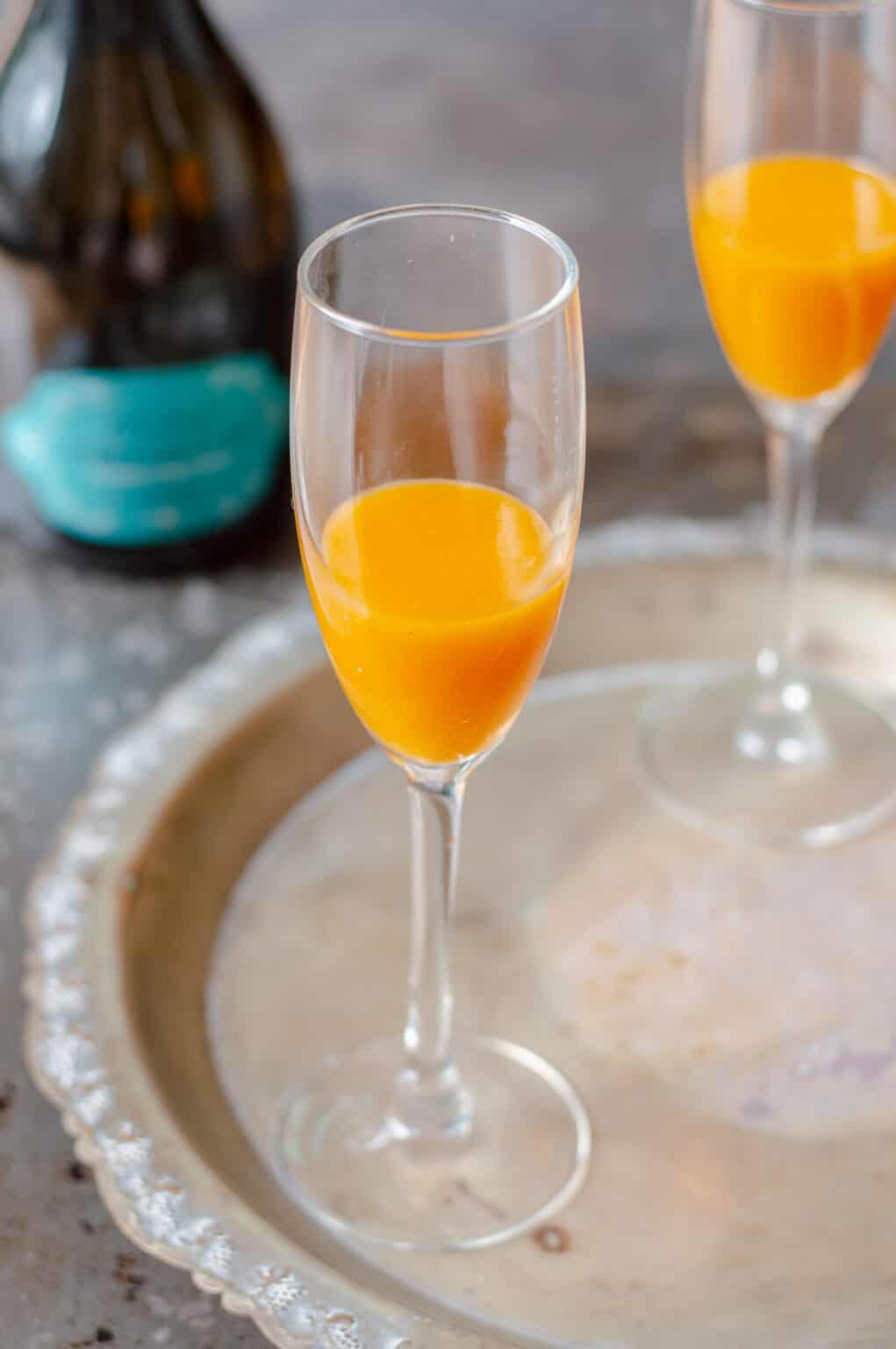 Thermomix Peach Bellini Cocktail - Thermo Diva